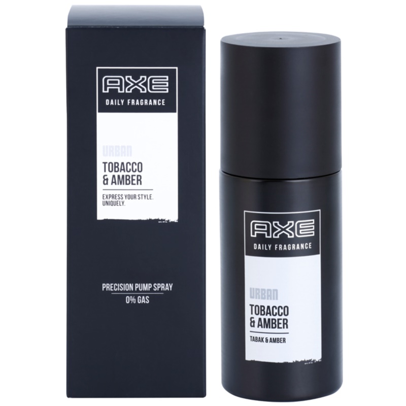 Axe Urban Tabacco and Amber spray do ciała dla mężczyzn 100 ml - N-O ...